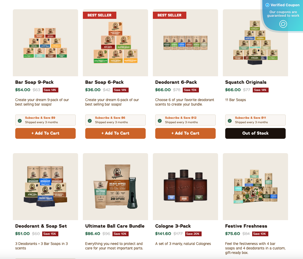 10% Off Dr. Squatch Coupons & Discount Codes - April 2025