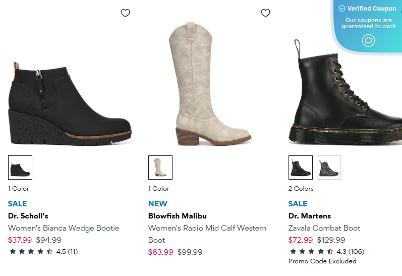 50% Off Famous Footwear Coupons & Promo Codes - April 2025