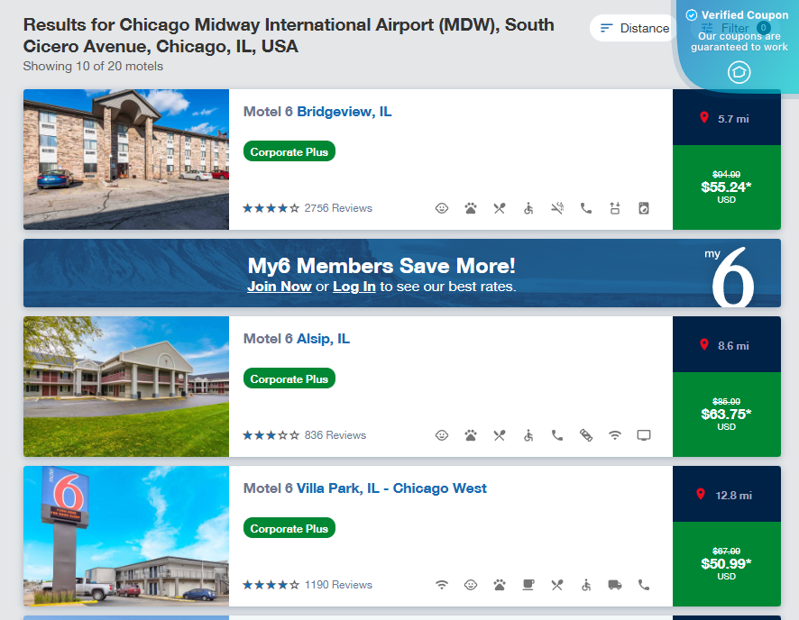 25% Off Motel 6 Coupons & Promo Codes - April 2025