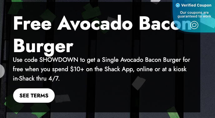 20% Off Shake Shack Coupons & Promo Codes - April 2025