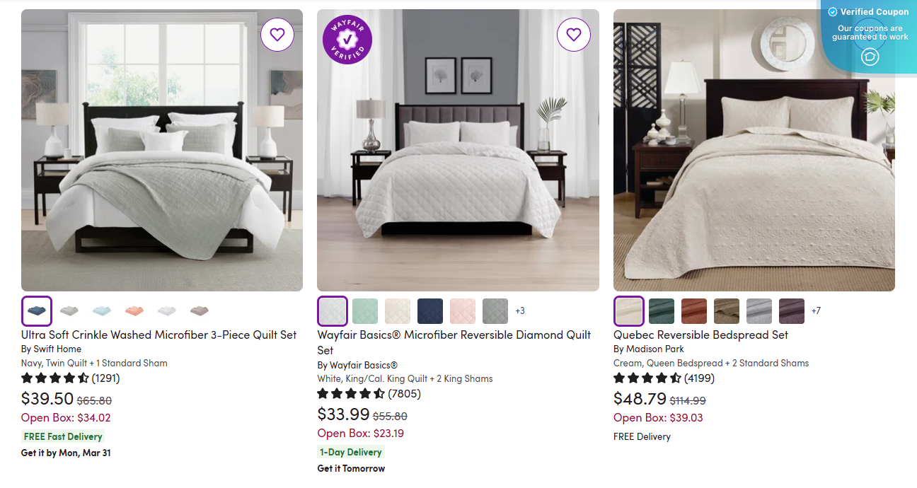 50% Off Wayfair Coupons & Promo Codes - April 2025