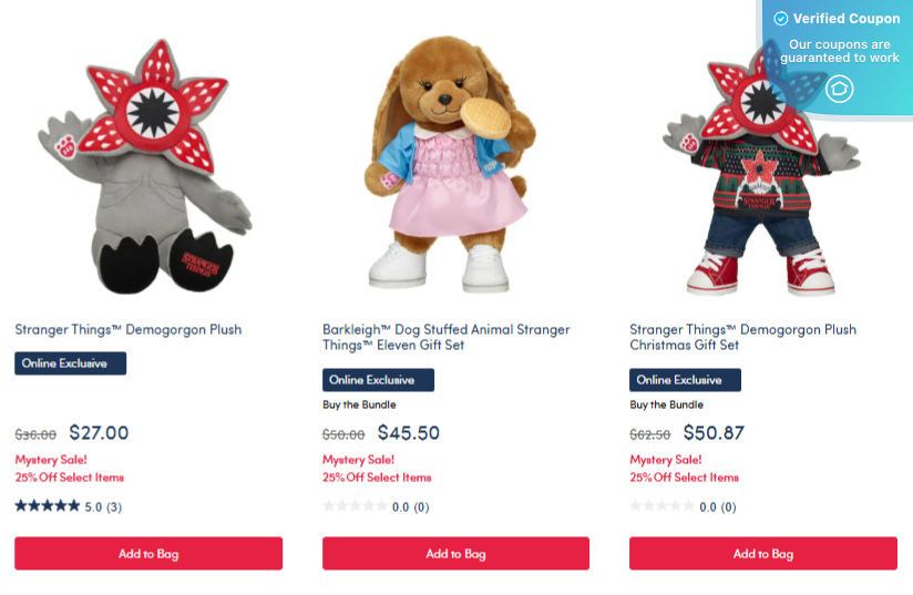 30% Off Build-A-Bear Coupons - April 2025