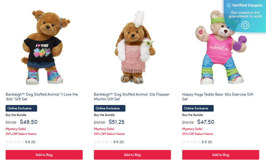 30% Off Build-A-Bear Coupons - April 2025