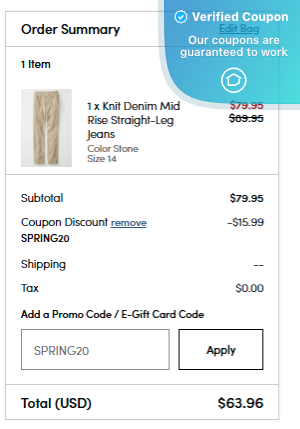 20% Off Coldwater Creek Coupons & Promo Codes - April 2025