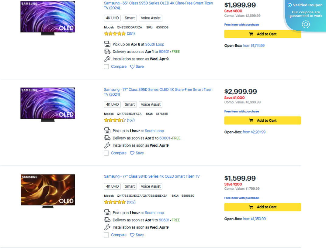 50% Off Best Buy Coupons & Discount Codes + 0.5% Cash Back