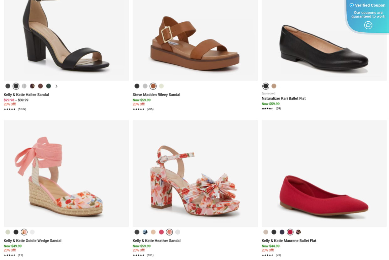 20% Off DSW Coupons & Promo Codes + 0.6% Cash Back - April