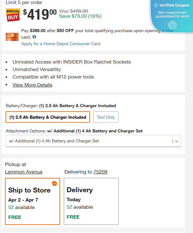 30% Off Home Depot Coupons & Promo Codes - May 2025