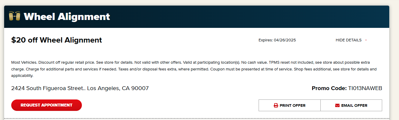 $20 Off Midas Coupons & Promo Codes - April 2025