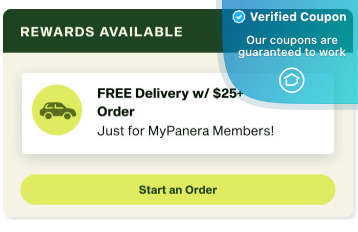 $5 Off Panera Coupons & Promo Codes - April 2025