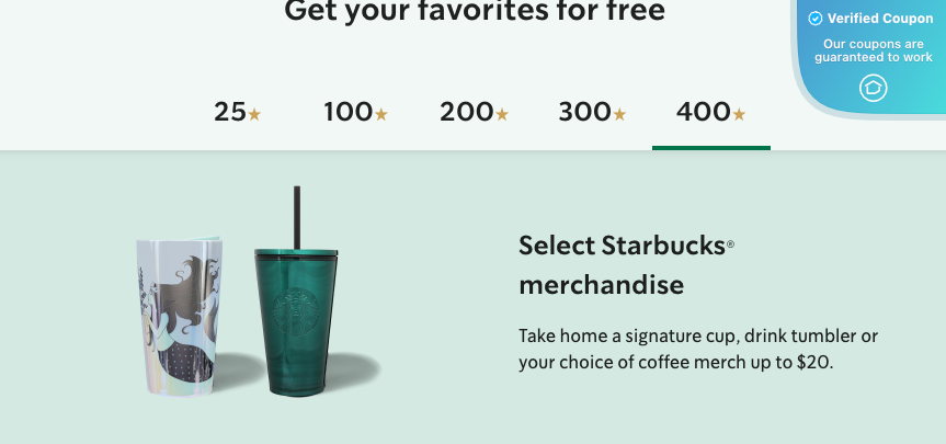 Starbucks Coupons, Specials & Deals - April 2025