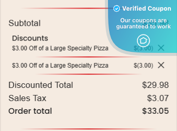 30% Off Marco's Pizza Coupons & Coupon Codes - April 2025