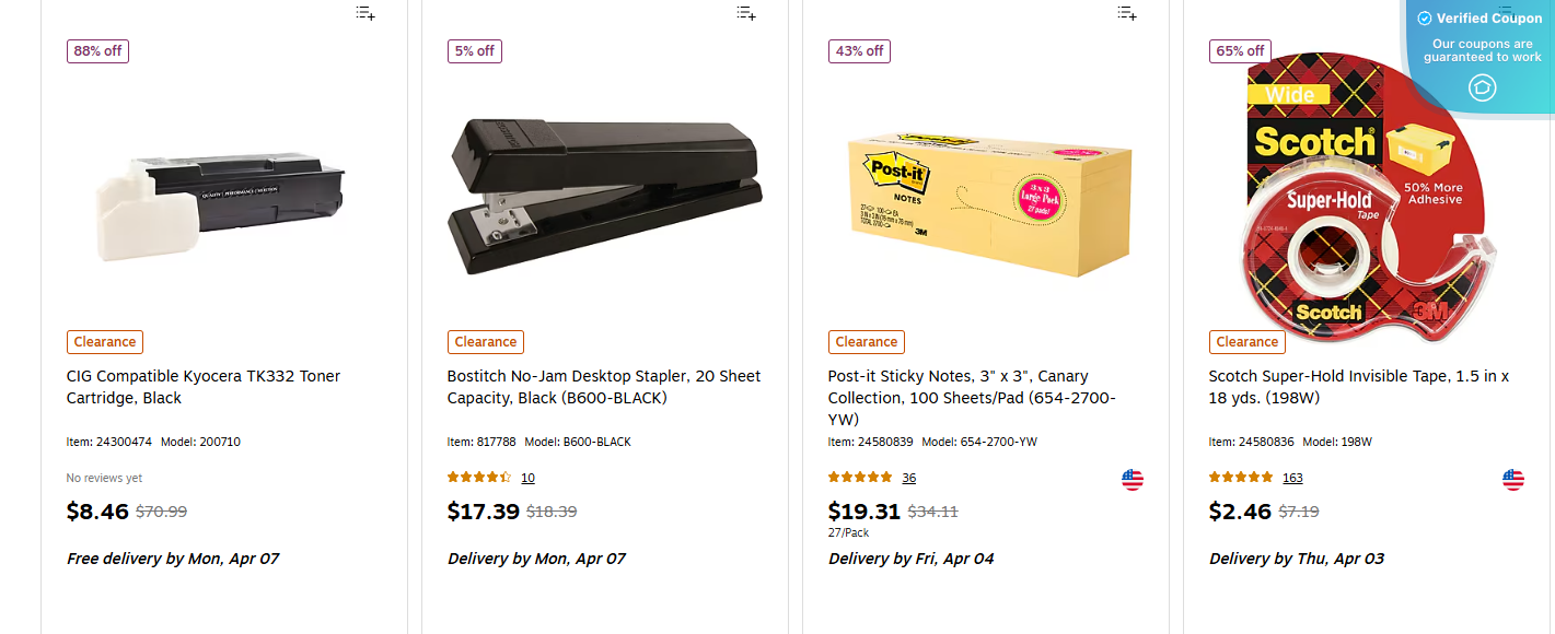 $15 Off Staples Coupons & Coupon Codes - April 2025