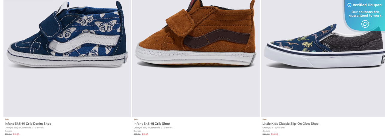 55% Off Vans Coupons & Promo Codes + 1% Cash Back - April