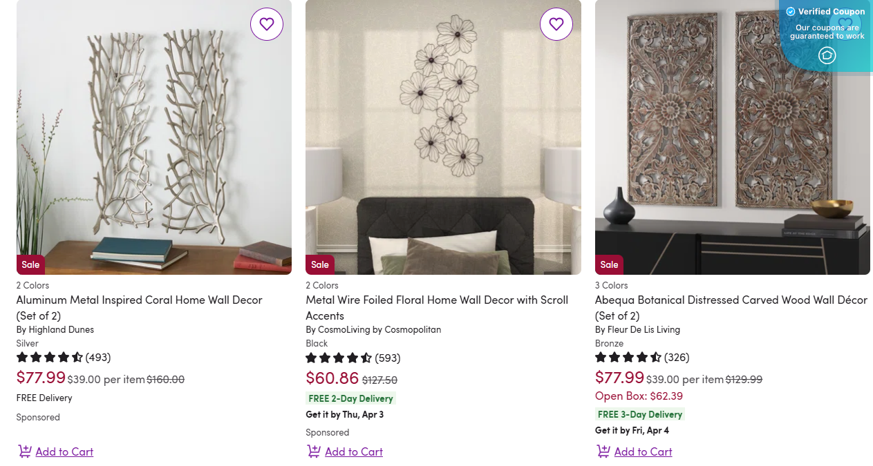 15% Off Wayfair Coupons & Promo Codes - April 2025