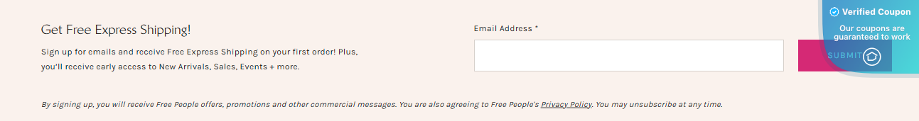 65% Off Free People Coupons & Promo Codes + 2% Cash Back