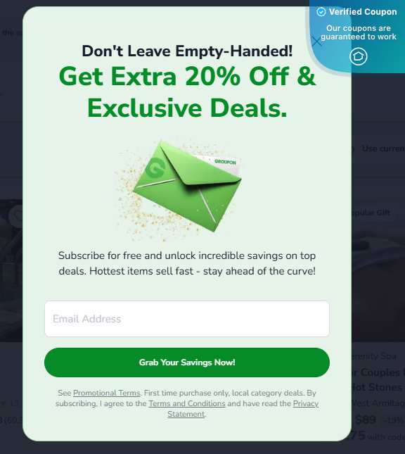 90% Off Groupon Coupons & Promo Codes - April 2025