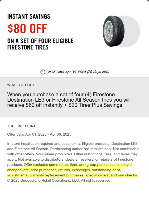 5% Off Tires Plus Coupons & Discounts - May 2025