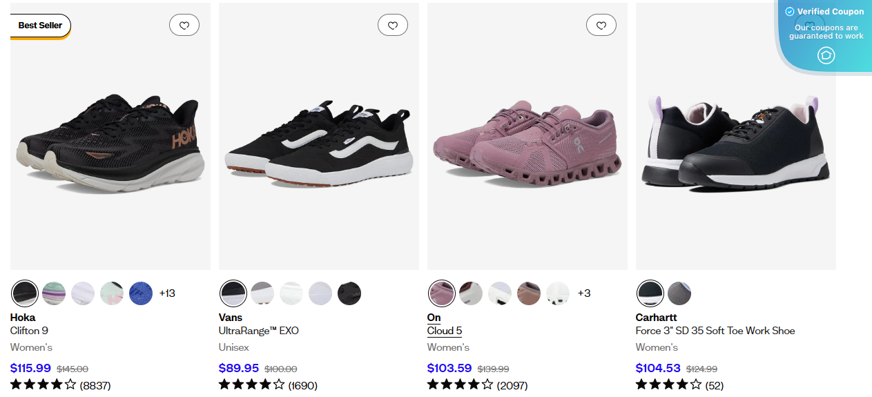 Zappos Coupons & Promo Codes - April 2025