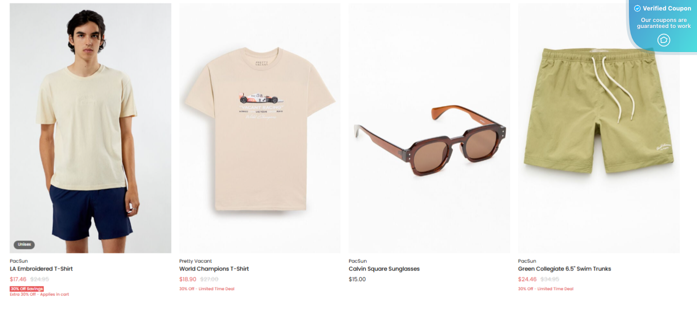 20% Off PacSun Coupons & Promo Codes - April 2025