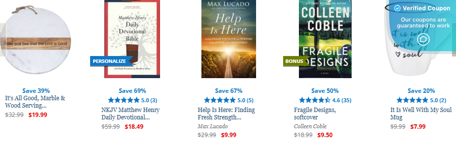 40% Off Christian Book Coupons & Promo Codes + 2% Cash Back