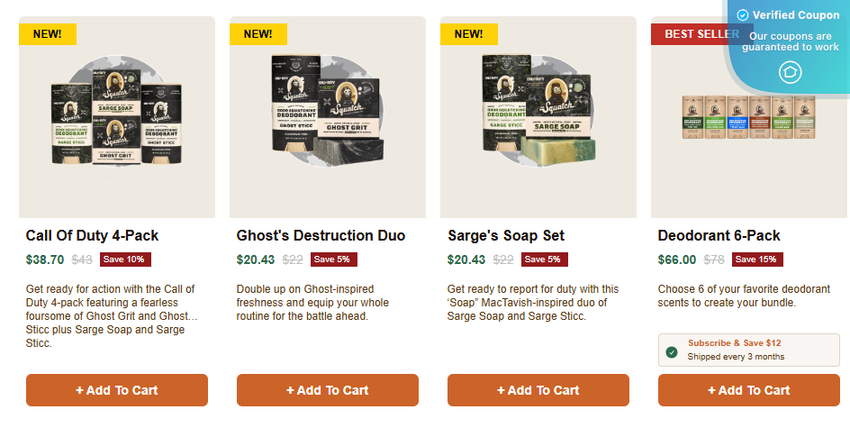 10% Off Dr. Squatch Coupons & Discount Codes - May 2025