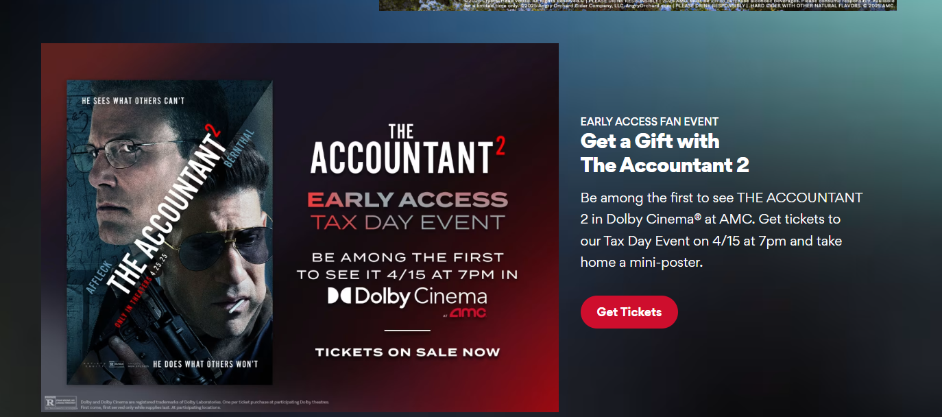 25% Off AMC Coupons, Promotions & Discounts - May 2025