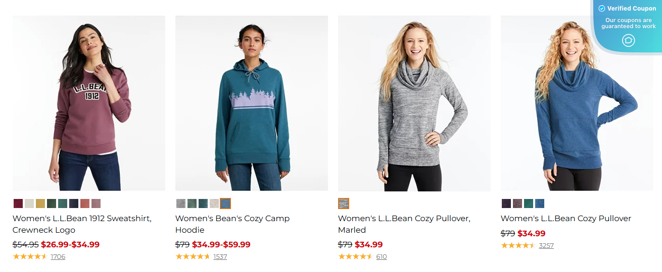 20% Off LL Bean Coupons & Promo Codes + 1.5% Cash Back