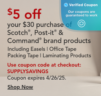 30% Off Office Depot Coupons & Promo Codes + 1.5% Cash Back