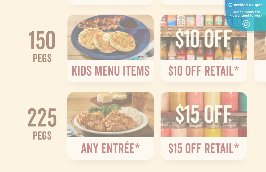 20% Off Cracker Barrel Coupons, Specials & Deals - May 2025