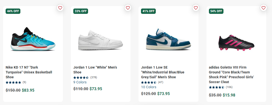 $10 Off Hibbett Sports Coupons & Discounts + 2.5% Cash Back