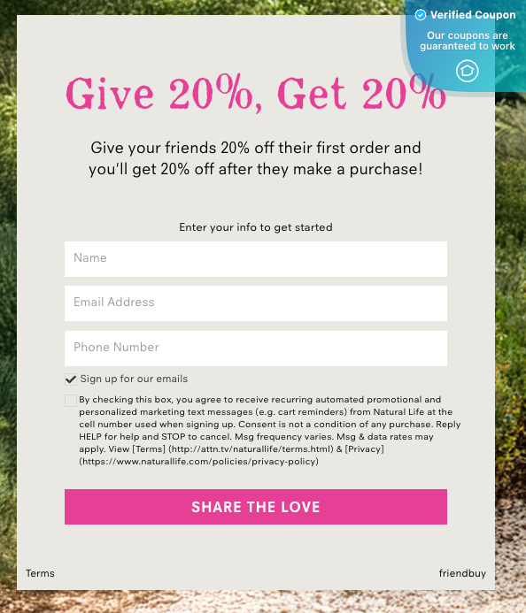 20% Off Natural Life Coupons & Promo Codes - April 2025