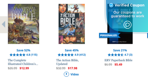 10% Off Christian Book Coupons & Promo Codes + 2% Cash Back