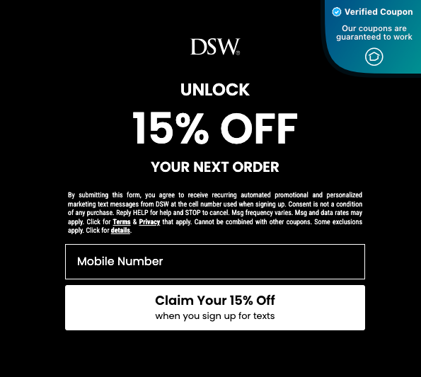 20% Off DSW Coupons & Promo Codes + 0.6% Cash Back - April