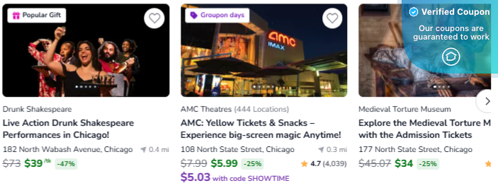 90% Off Groupon Coupons & Promo Codes - May 2025