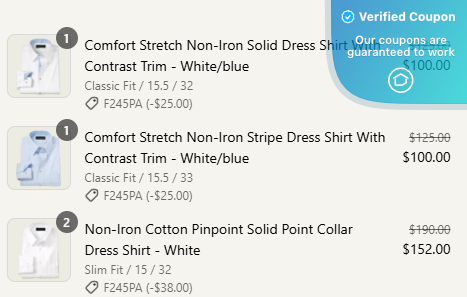 30% Off Paul Fredrick Coupons & Promo Codes - April 2025