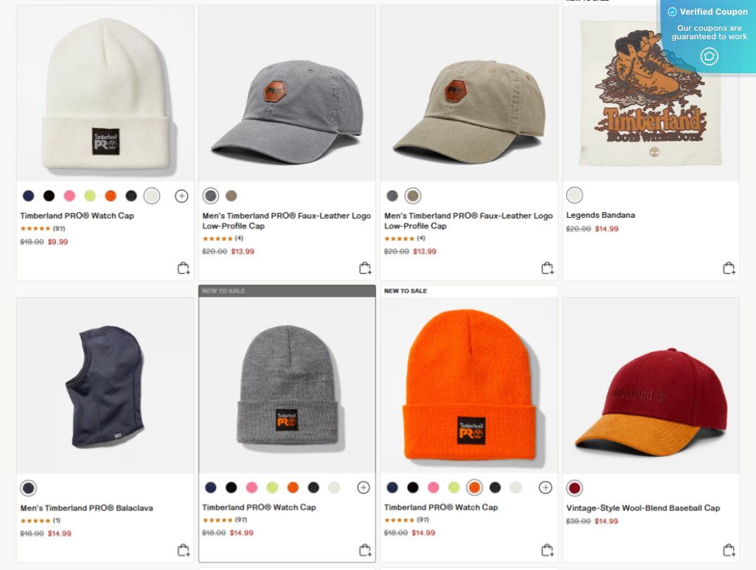 20% Off Timberland Coupons & Promo Codes - May 2025