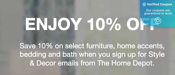 10% Off Home Depot Coupons & Promo Codes - May 2025