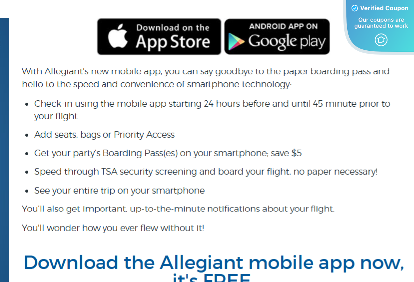 $20 Off Allegiant Air Coupons & Promo Codes - April 2025