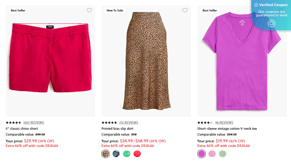 60% Off J Crew Factory Coupons & Promo Codes - May 2025