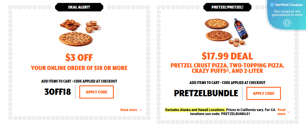 50% Off Little Caesars Coupons & Promo Codes - April 2025