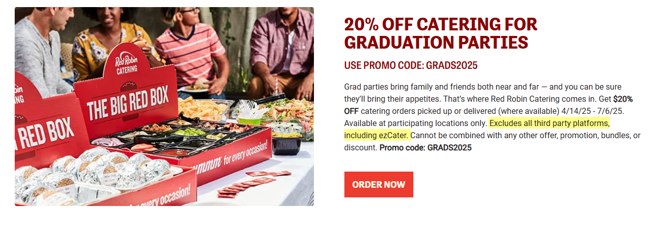 50% Off Red Robin Coupons & Promo Codes - May 2025