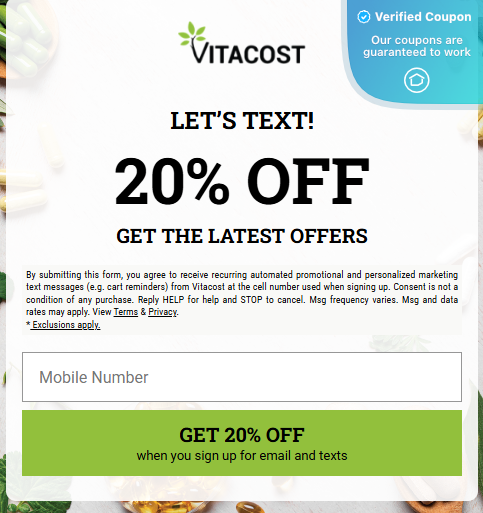 20% Off Vitacost Coupons & Promo Codes - May 2025