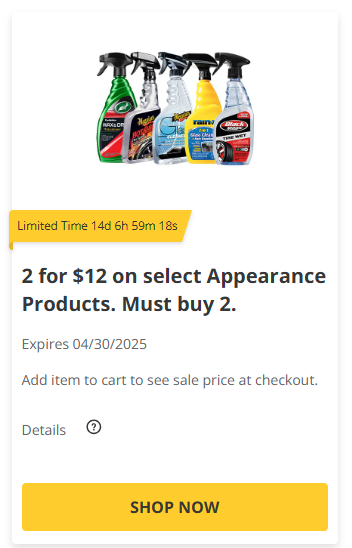 25% Off Advance Auto Parts Coupons & Promo Codes - May 2025