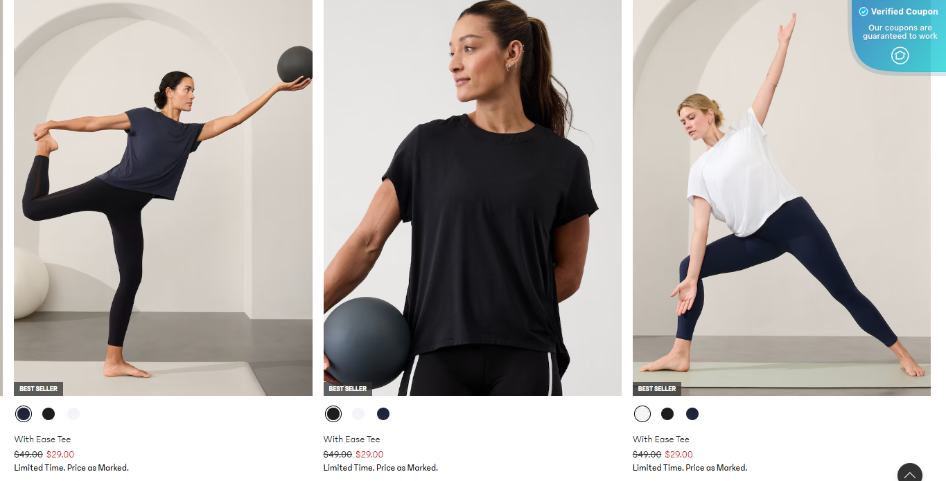 30% Off Athleta Coupons & Promo Codes - May 2025
