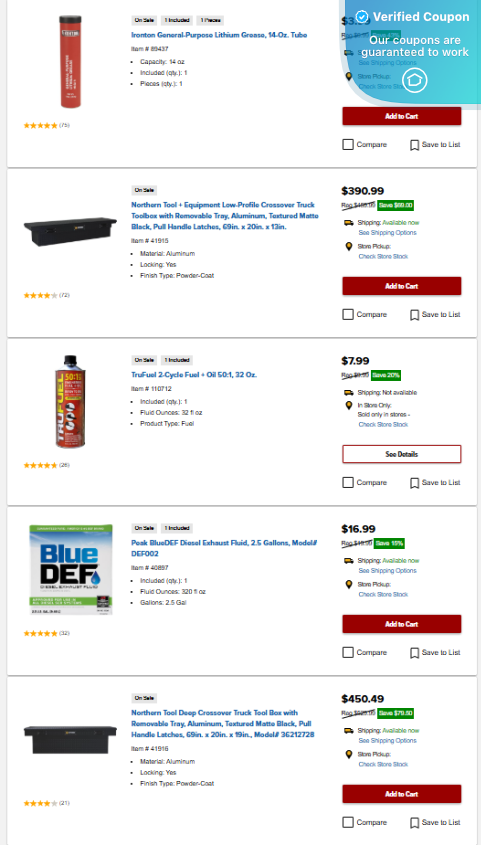 $20 Off Northern Tool Coupons & Promo Codes - May 2025