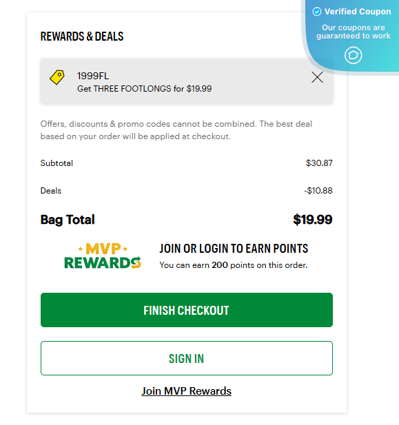 50% Off Subway Coupons & Promo Codes - April 2025
