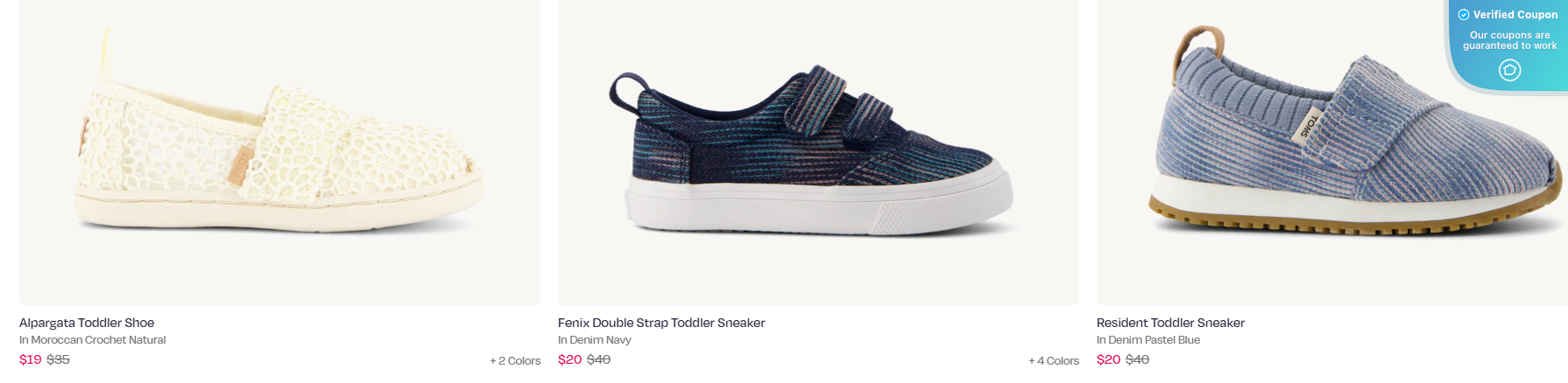 25% Off TOMS Coupons & Promo Codes + 3% Cash Back - April