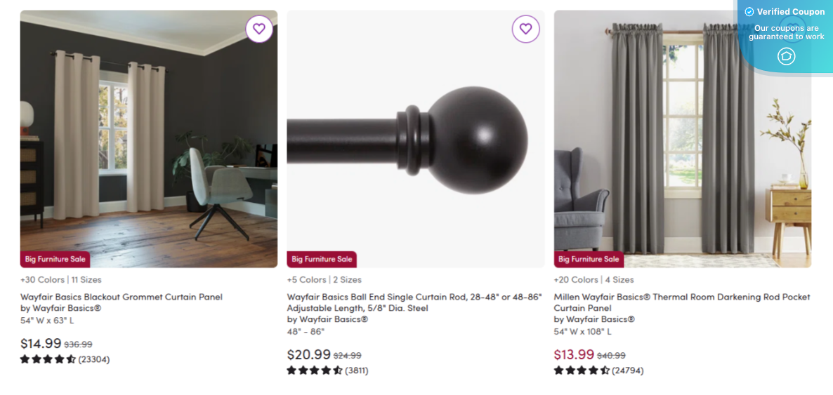 50% Off Wayfair Coupons & Promo Codes - April 2025