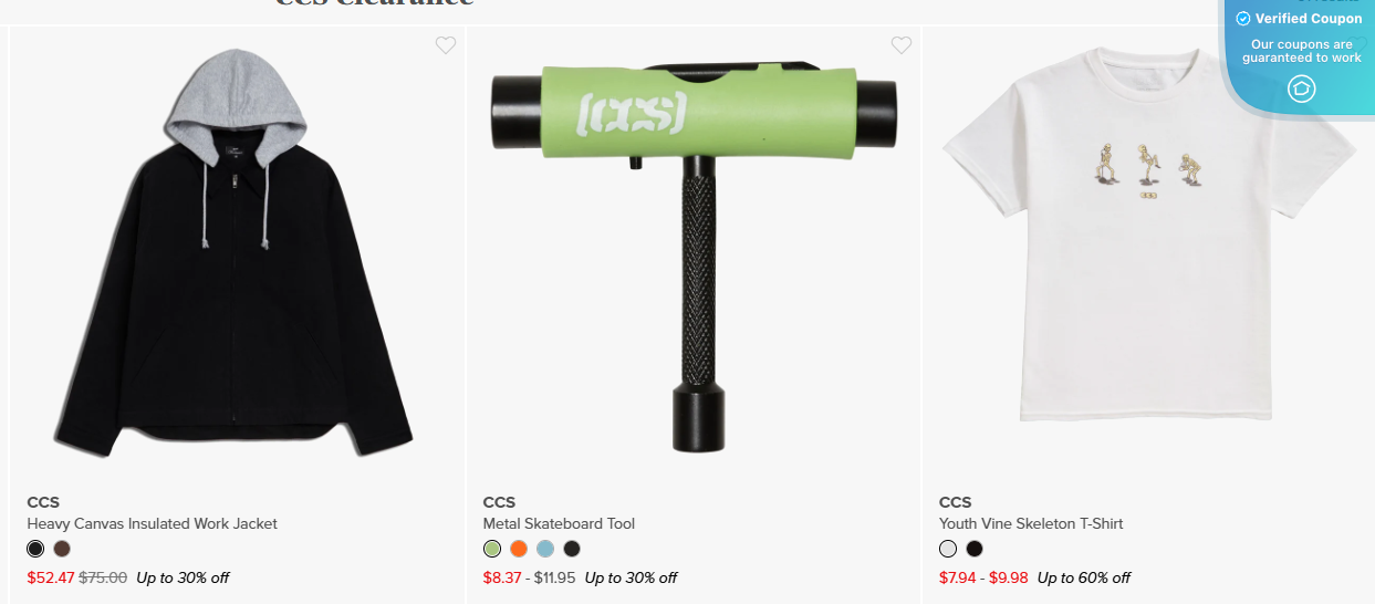 50% Off CCS Coupons & Discount Codes - May 2025