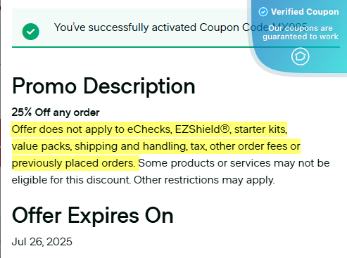 $50 Off Deluxe Checks Coupons & Discount Codes - May 2025